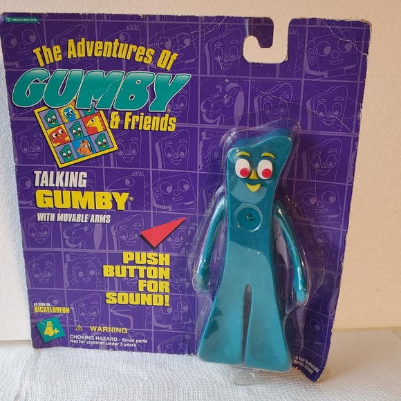 Trendmasters | Toys | 6 Talking Gumby With Movable Arms 995 Nwot | Poshmark